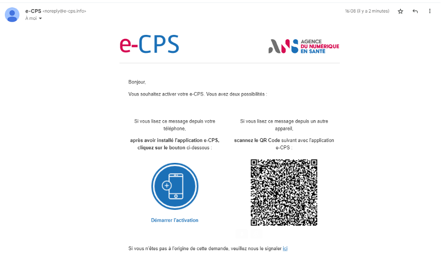 Activer ma carte e-CPS – Médecins